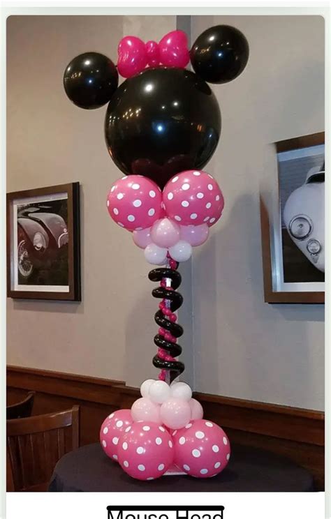 Pin By Jill Silverman Strelzin On Mini Mouse Balloons Balloon Decorations Minnie Mouse