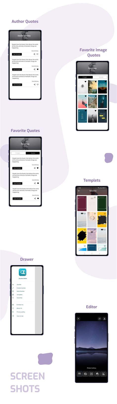 Quotes Maker Flutter App Laravel Admin Panel Codemarket