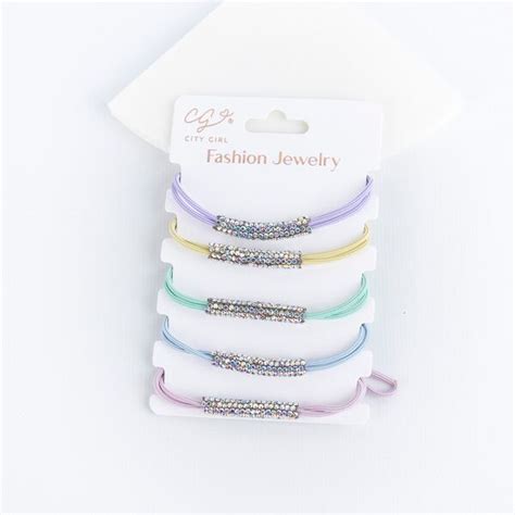 Colitas Finas X Pcs Varios Colores City Girl B City Fashion