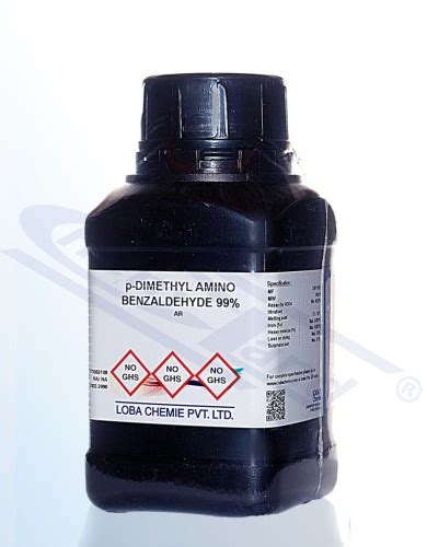 4 Dimethylamino Benzaldehyde 99 Loba Ar Op 100 G Synthetika