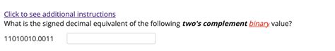 Solved Click To See Additional Instructions What Is The