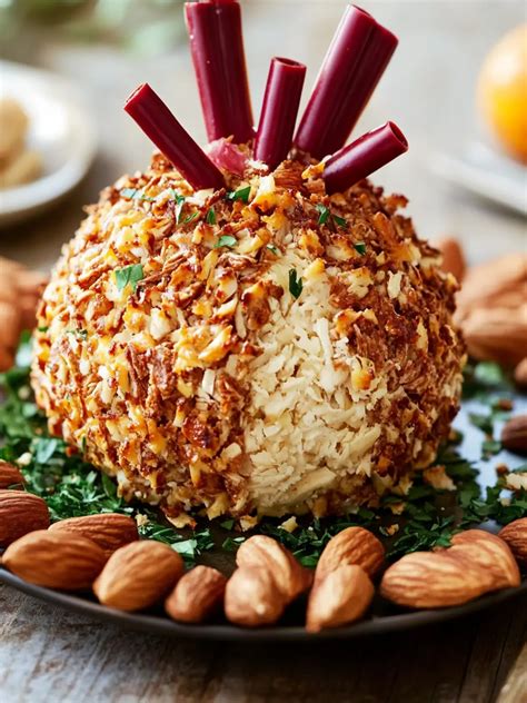 Delicious Turkey Cheese Ball Perfect For Thanksgiving Gatherings