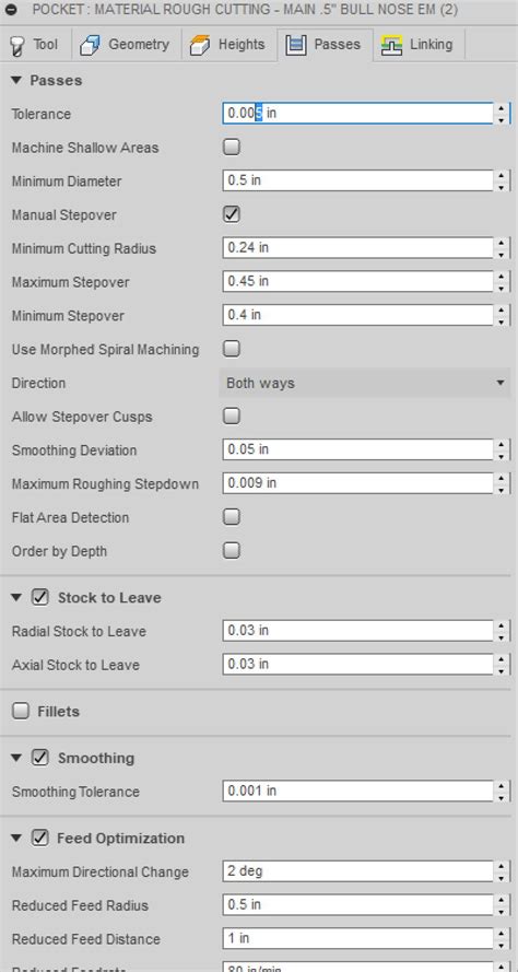 solved 3d pocket clearing max roughing step down issue autodesk