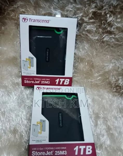 Usb 3 1 Transcend External Hard Drive 1tb In Nairobi Central Computer Hardware Ktech Kim