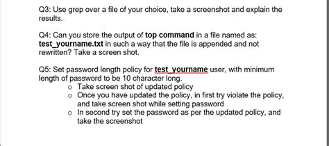 Solved Using Linux Ubuntu I Need Help Putting This In The Chegg