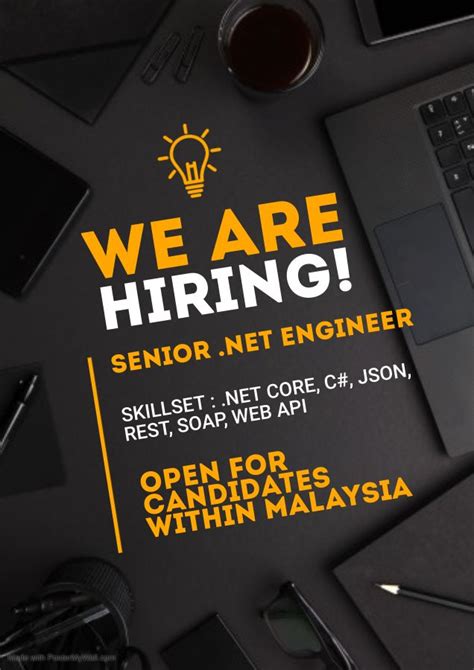 Divya P On Linkedin Hiringnow Dotnetdeveloper Malaysiajobs