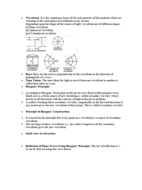 Wavefront Pdf Diffraction Waves
