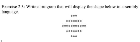 solved exercise 2 3 write a program that will display the