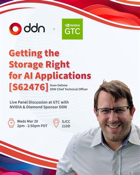ddn storage on linkedin gtc24 aiinfrastructure datastorage