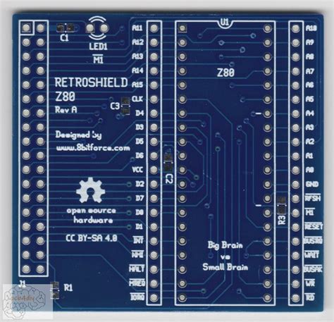 Z80 Retro Shield Für Arduino Mega