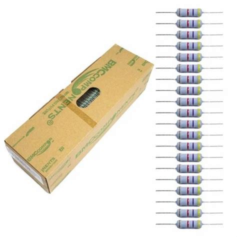 Through Hole 1k Ohm Resistor 2w For Electrical Industry At ₹ 1 Piece
