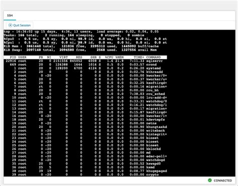remote ssh connection