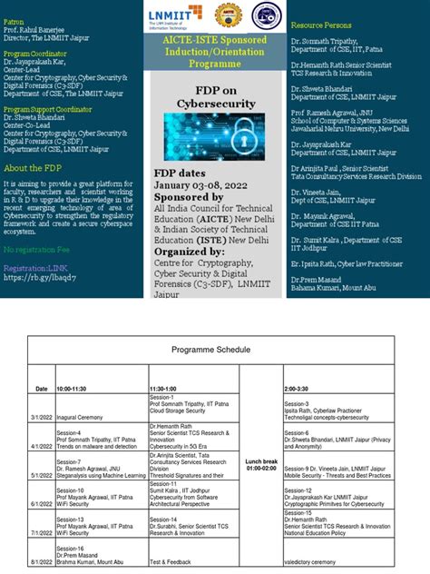 fdp on cybersecurity pdf computer security security