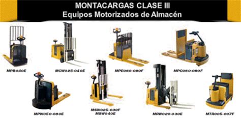 Tipos De Montacargas