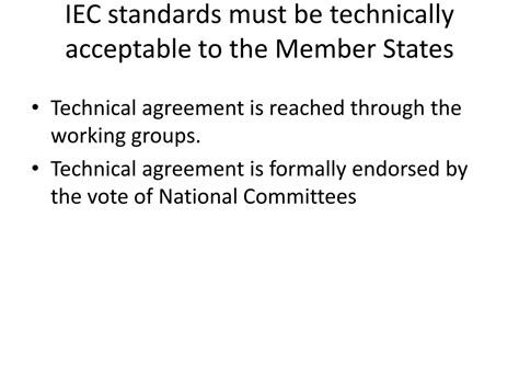 PPT Criteria For IEC Standards PowerPoint Presentation Free Download ID 1520184