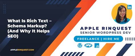 What Is Rich Text Schema Markup And Why It Helps Seo Freelance