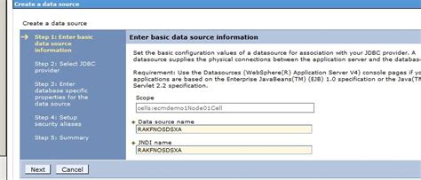 Filenet P8 Development Tutorials Creating A New Object Store In Filenet 51