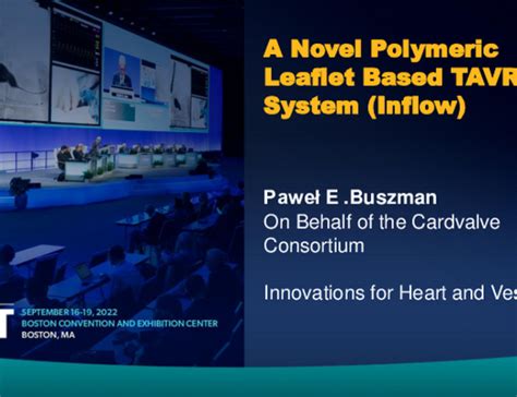 A Novel Polymeric Leaflet Based Tavr System Inflow