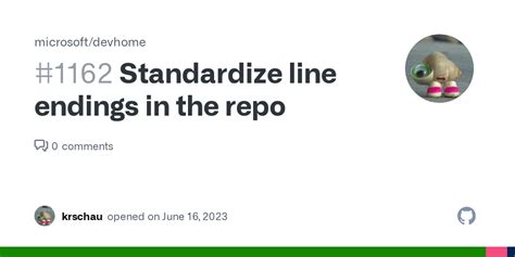 standardize line endings in the repo · issue 1162 · microsoft devhome