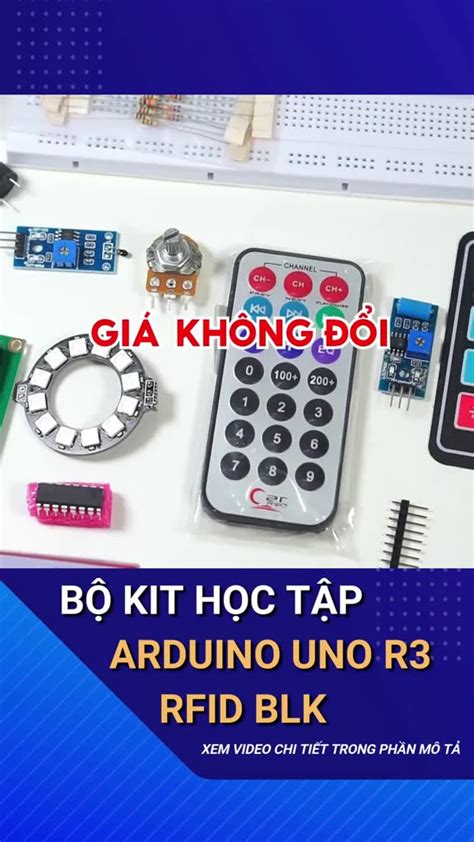 Arduino Kit Học Tập Uno R3 Rfid Cơ Bản Dành Cho Người Mới Bắt đầu