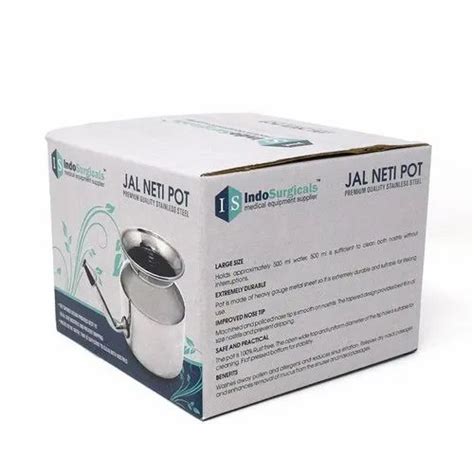 Indosurgicals Stainless Steel Jala Neti Pot Model Name Number 14019 At Best Price In New Delhi