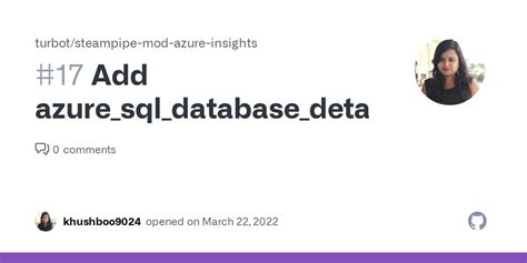 Add Azure Sql Database Detail Issue Turbot Steampipe Mod Azure Insights GitHub