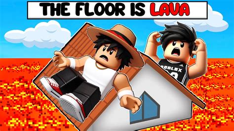 the floor is lava in roblox tagalog gameplay youtube