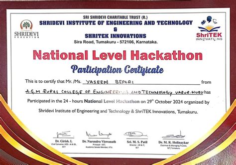 Yaseen Bepari On Linkedin Shridevihackathon Hackathon Ideas Codeforgood Teamwork Innovation