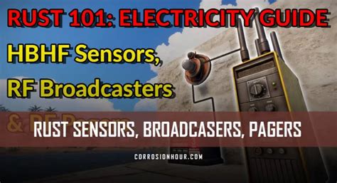 RUST HBHF Sensors RF Broadcasters Pagers How To Guides