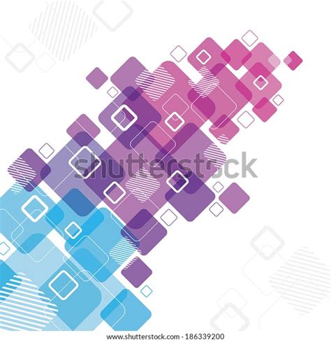 Abstract Design Squares Stock Vector Royalty Free 186339200 Shutterstock