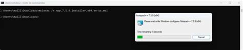 Utiliser la commande msiexec pour installer désinstaller des applications Windows Installer