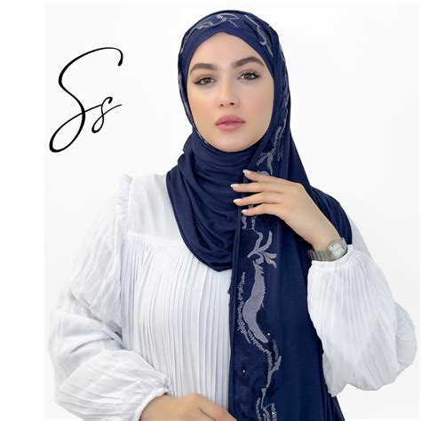 حجاب کویتی شال کویتی گلدوزی