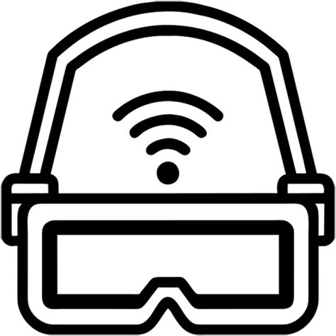 Icono De Realidad Aumentada Vector Premium