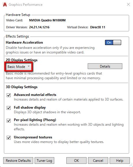 slow save performance when graphics hardware acceleration is turned on