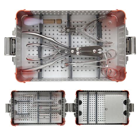 Mini Bone Plate Instrument Set Metacarpal And Phalange Plates
