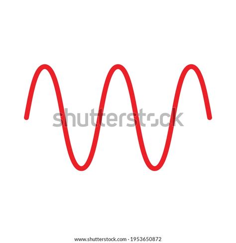 Sine Wave Sinusoidal Waveform Stock Vector Royalty Free 1953650872 Shutterstock