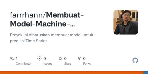 GitHub Farrrhann Membuat Model Machine Learning Dengan Data Time Series Proyek Ini Diharuskan