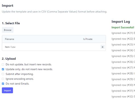 data import update only do not insert new records frappe forum