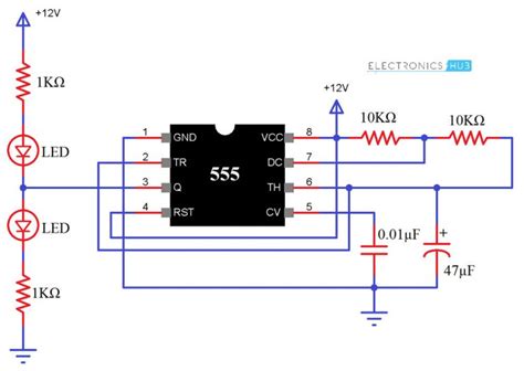 Timer IC Testing Circuit And Its Working