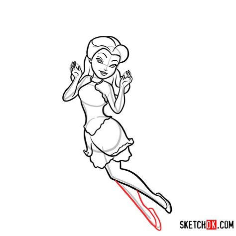 How To Draw Rosetta The Garden Fairys Guided Sketch
