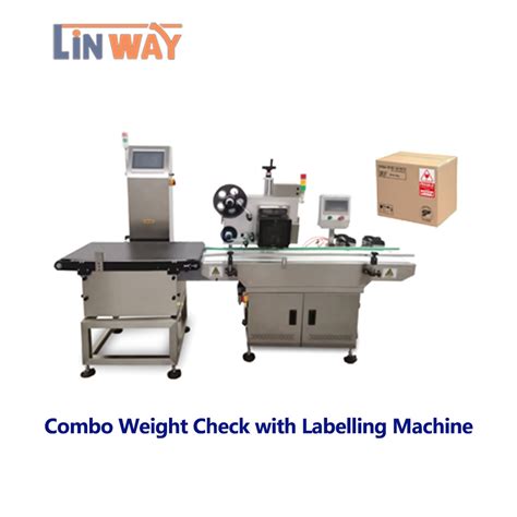 automatic dynamic online combo weight checking checkweigher with