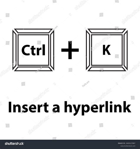 Keyboard Key Combination Shortcuts Vector Illustration Stock Vector Royalty Free 2409127887