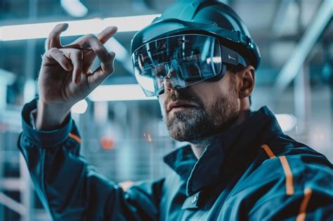 Premium Photo Investigate The Role Of Augmented Reality In Emplo Generative Ai