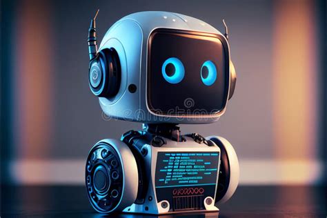 Chat Gpt Robot Typing A Keyboard Answer Generative Ai Stock Illustration Illustration Of