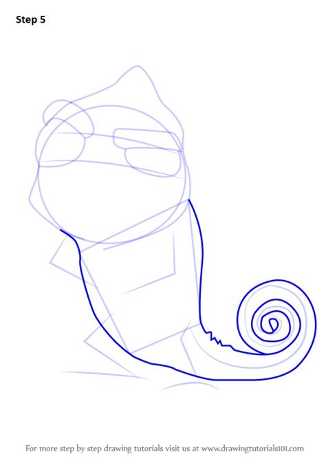 How To Draw Pascal From Tangled Tangled Step By Step