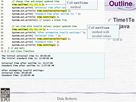 Object Oriented Programming Using Java Class Instance Variables Ppt