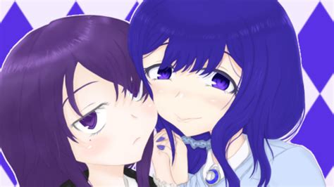 †創作百合†[9月]ツーショット壁紙のお知らせです♪ 月詞書館 Ci En（シエン）