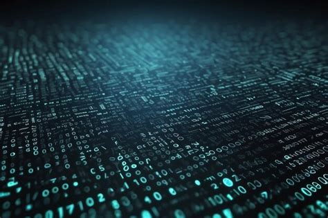 Premium Ai Image Binary Code Background Abstract Technology Digital