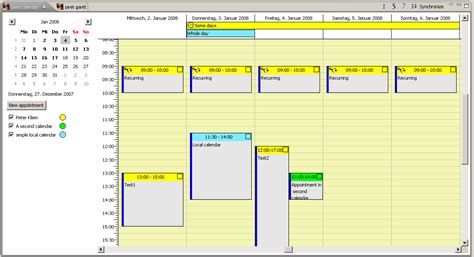 Is There An Eclipse Rcp Calendar Widget I Can Add Objects To Stack