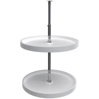 Rev A Shelf RAS Polymer 20 Inch Full Circle 2 Shelf Lazy Susan Set Bed Bath Beyond 17773824